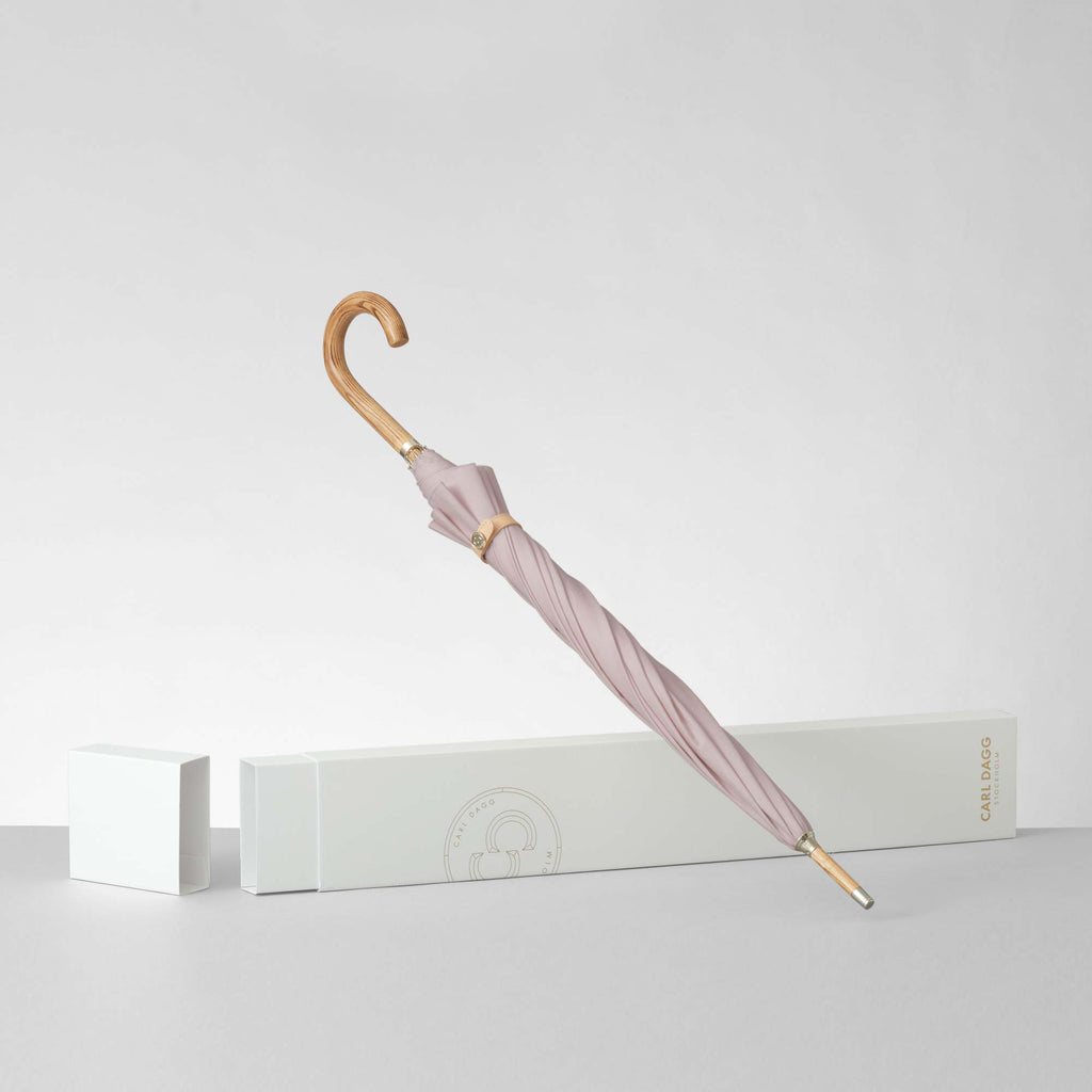 Dusty Rose Umbrella | Carl Dagg Stockholm